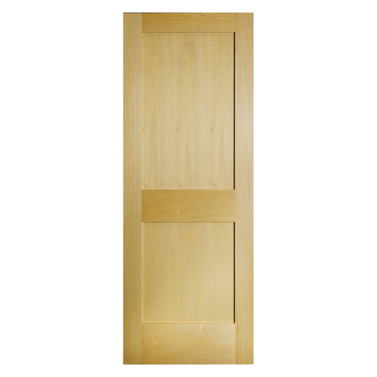 Poplar 3 Panel Flat Horizontal – Heritage Millwork