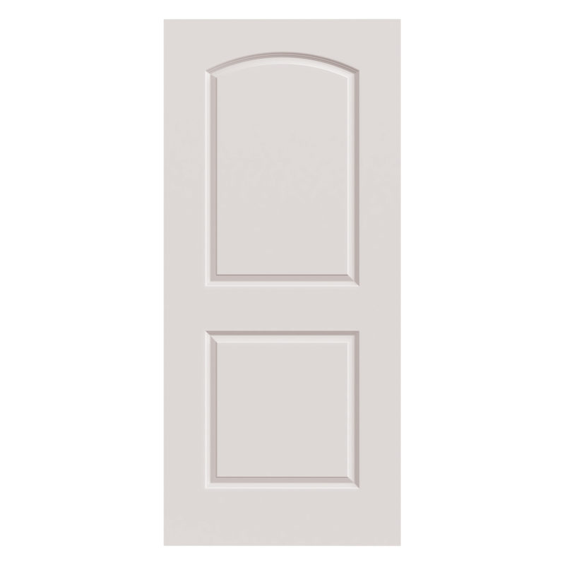Red Oak 2 Panel Raised Arch – Heritage Millwork