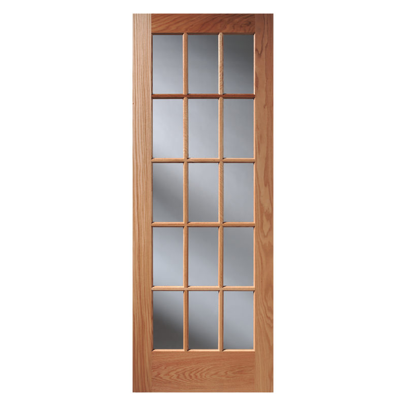 Red Oak Glass Doors – Heritage Millwork