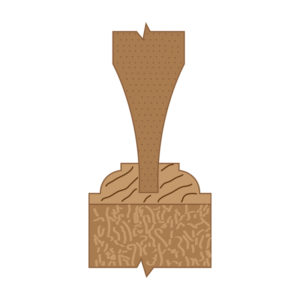 Red Oak 2 Panel Raised Arch – Heritage Millwork