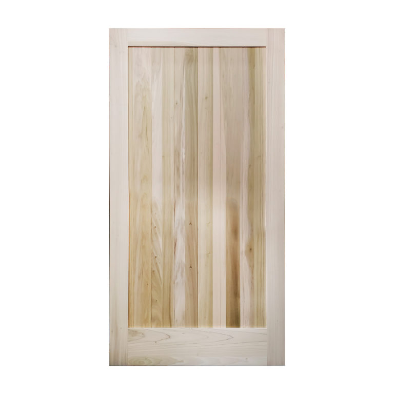 Poplar 2 Panel Flat – Heritage Millwork