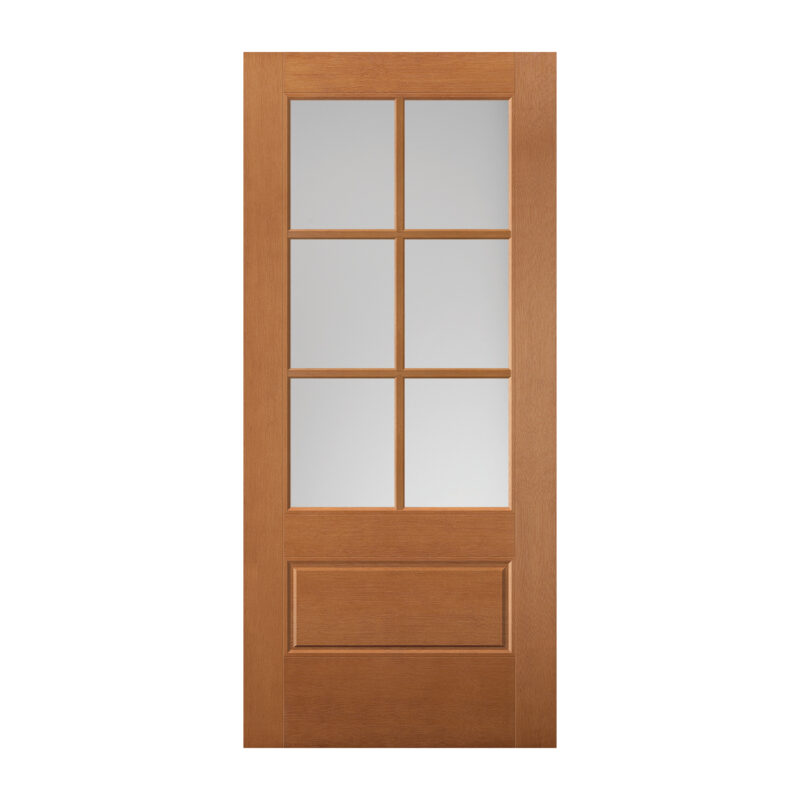 Vista Grande Fir Grain 6 Lite SDL Clear – Heritage Millwork